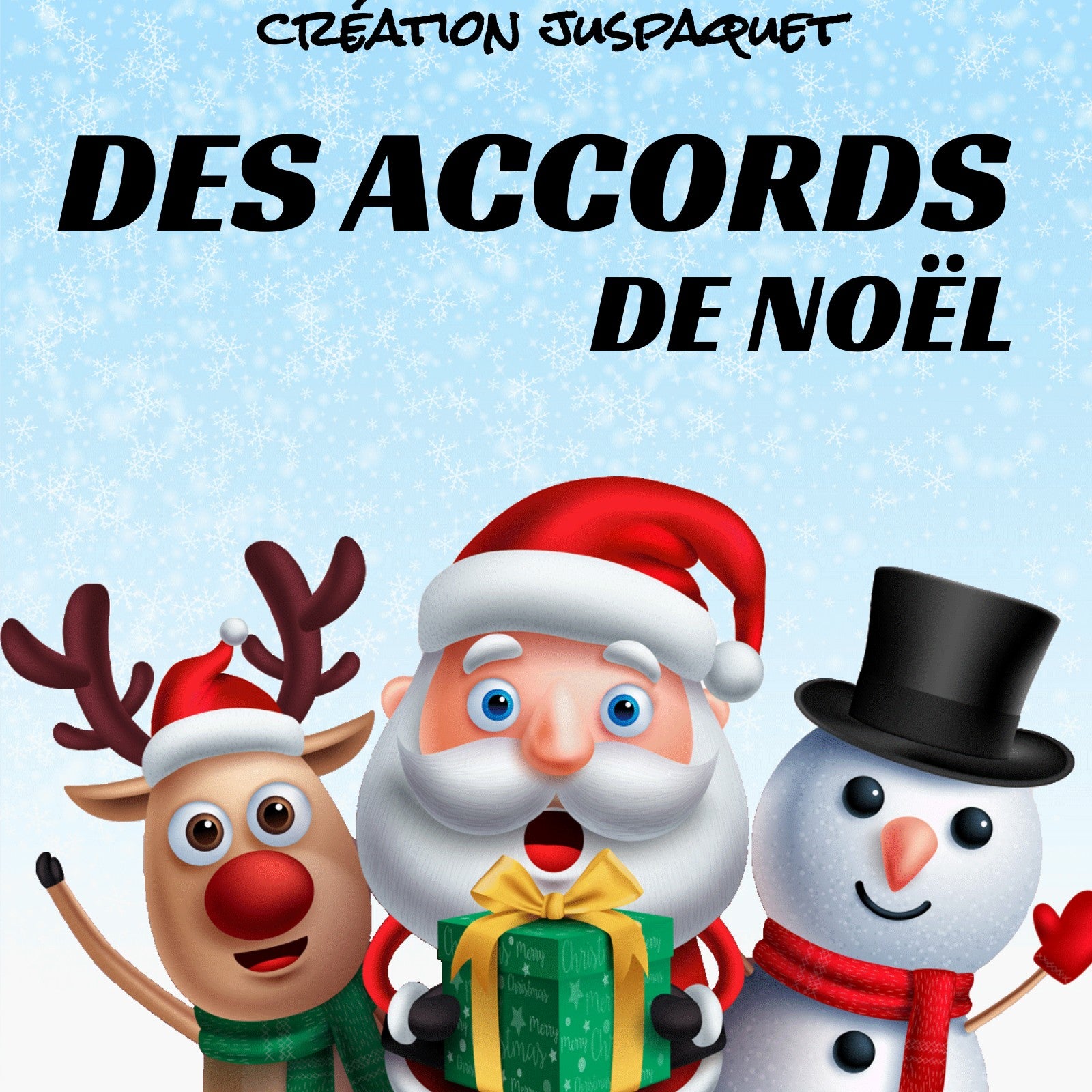 Jeu interactif de Noël (les accords) – Création JUSPAQUET